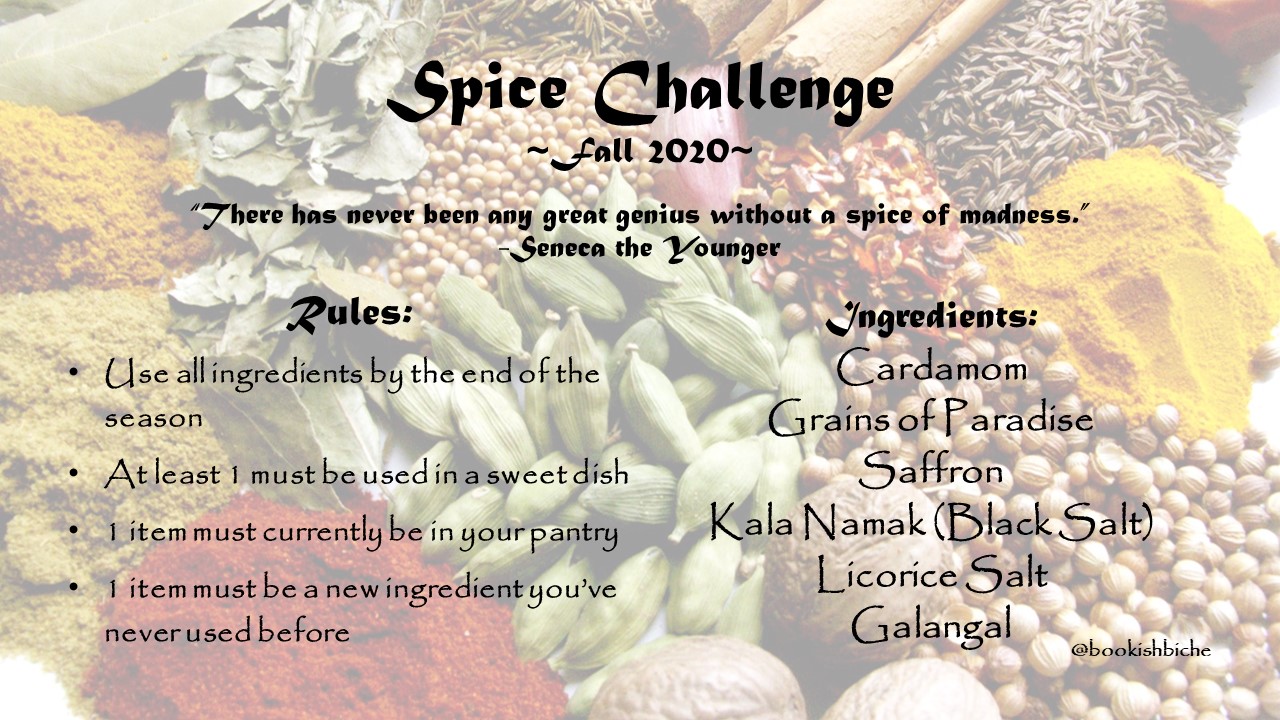 Spice Challenge! – bookishbiche